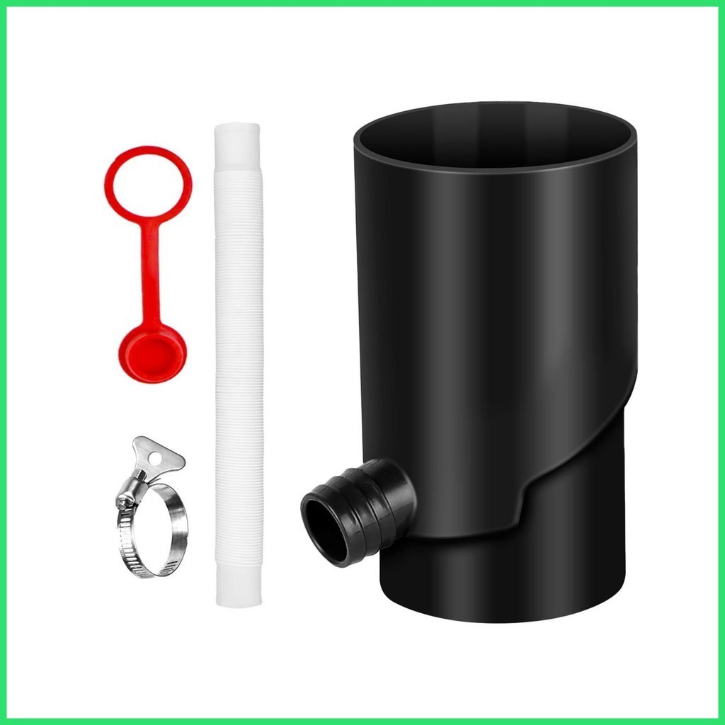 Rainwater Collection Kit Weatherproof Downspout Rain Barrel Kit ...