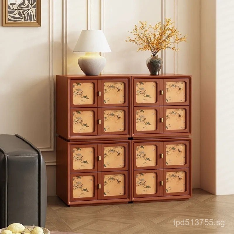 Chinese Ancient Style Module Chest of Drawers Vintage Solid Wood ...