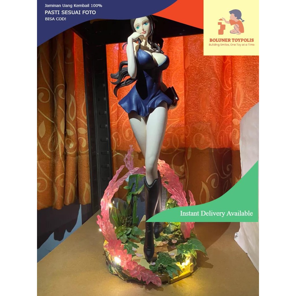 Statue Nico Robin One Piece Figure Hunter Fan Studio Design Recast LED ...