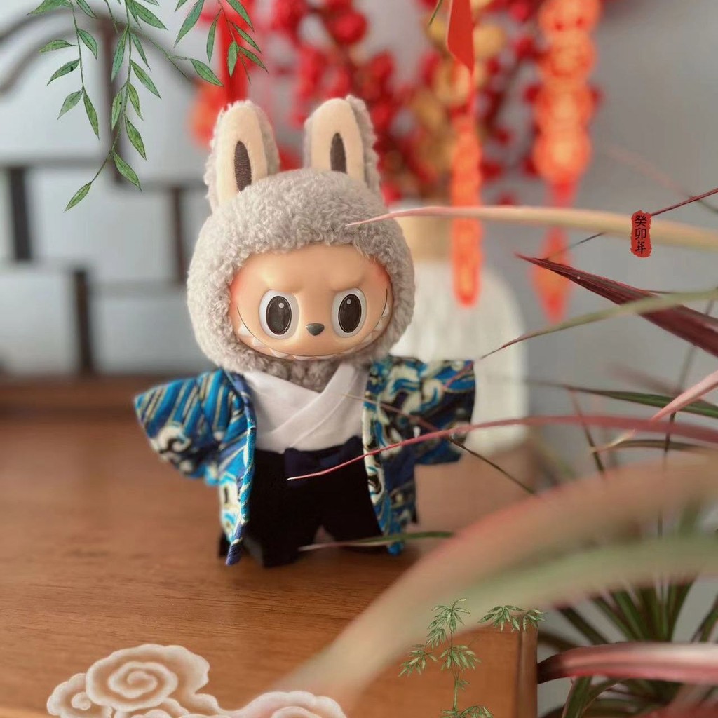 Labubu labubu Vinyl Doll Doll Clothes 15CM17CM Enpei Premium Product ...