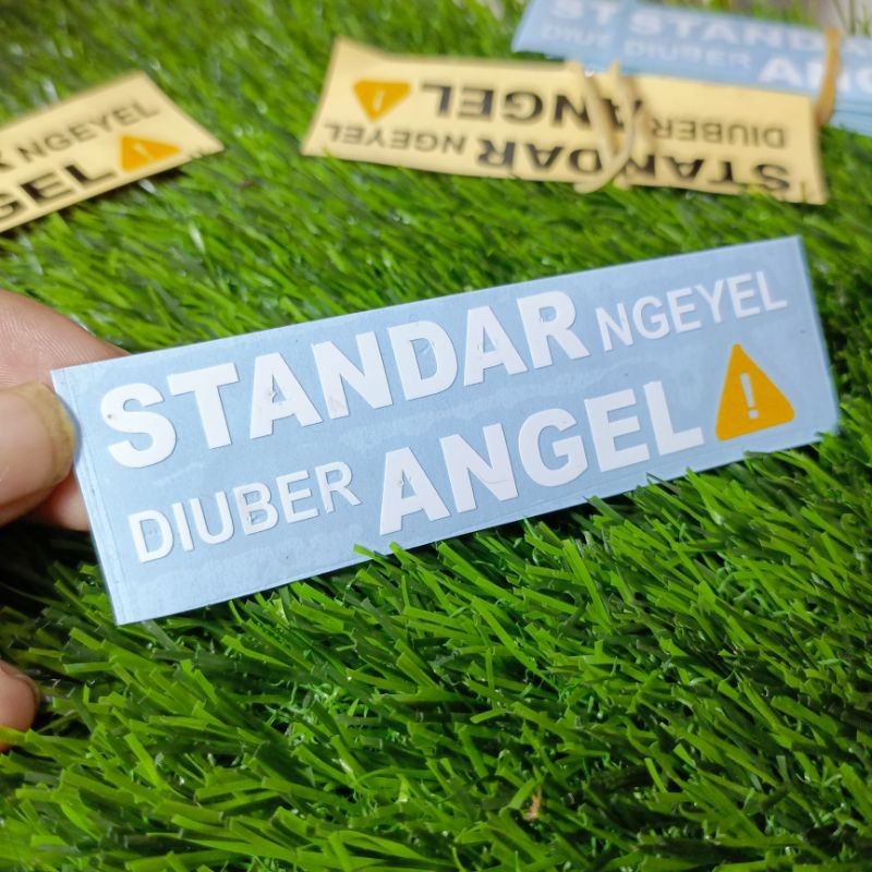 The standard sticker is available in the angel cutting sticker can make ...