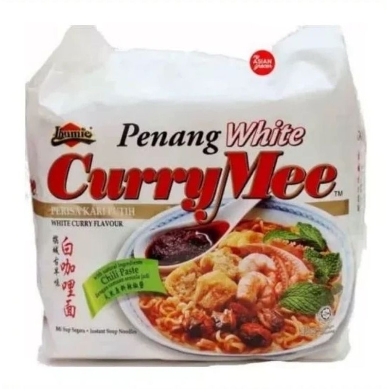 Ibumie Penange white curry mee instant Penang food curry mie with ...