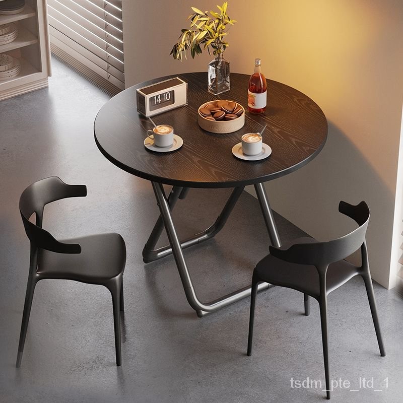 Foldable Table Dining Table Household Small Apartment Dining Table ...