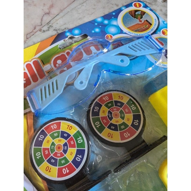 Ping Pong ball Toy gun shot gun aiming toy set toy gun toy boys play ...