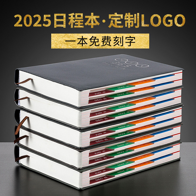 2025 Schedule Book Daily Plan Book 365 Days Calendar Notepad Self ...