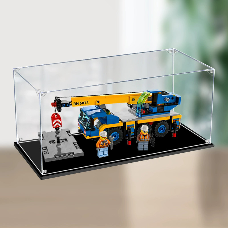 Lego 60324 Mobile Crane Transparent Display Box | Popmart Labubu Zimomo ...