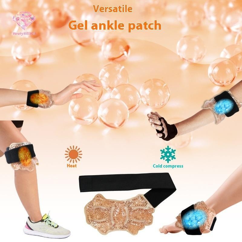 BTYB> Reusable Ankle/Sport Foot Ice Therapy Wrap Hot Cold Gel Pack With ...