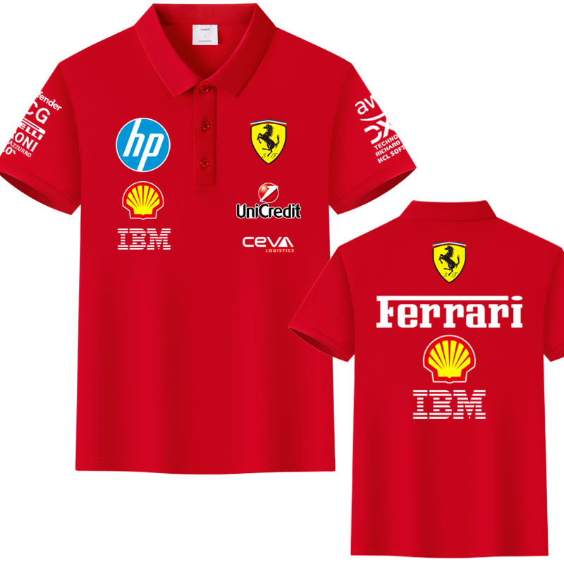 Ready Stock F1 Ferrari Fleet Uniform Zhou Guanyu Same Style Car Mini ...
