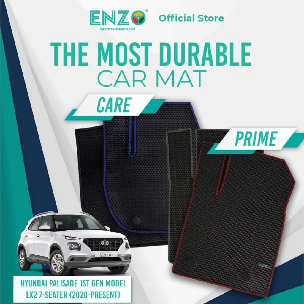 ENZO Car Mat - Hyundai Venue 1st Gen Model QX (2019-2022) | Shopee ...