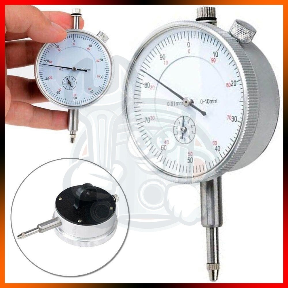10mm Dial Indicator Gauge Measurement Tool Instrument Gauge Precision ...
