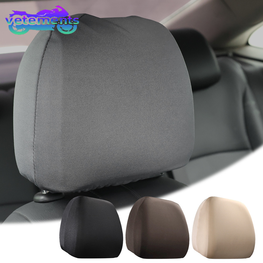 Auto Headrests Anti-Dirty Protective Sleeve Vehicle Interior Decoration ...