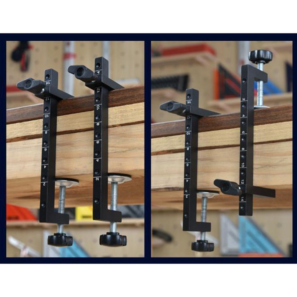 143mm C-Clamp Flat And Smooth Clamping Uniform Force Distribution Black ...