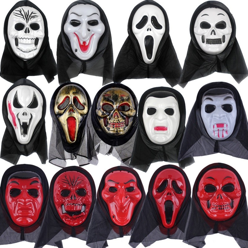 Halloween Mask Ghost Festival Masquerade Party Horror Scary Skull Full ...
