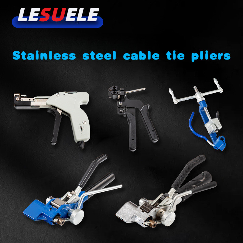 Stainless Steel Cable Tie Pliers Cable Ties Tools Self-Locking Fastener ...