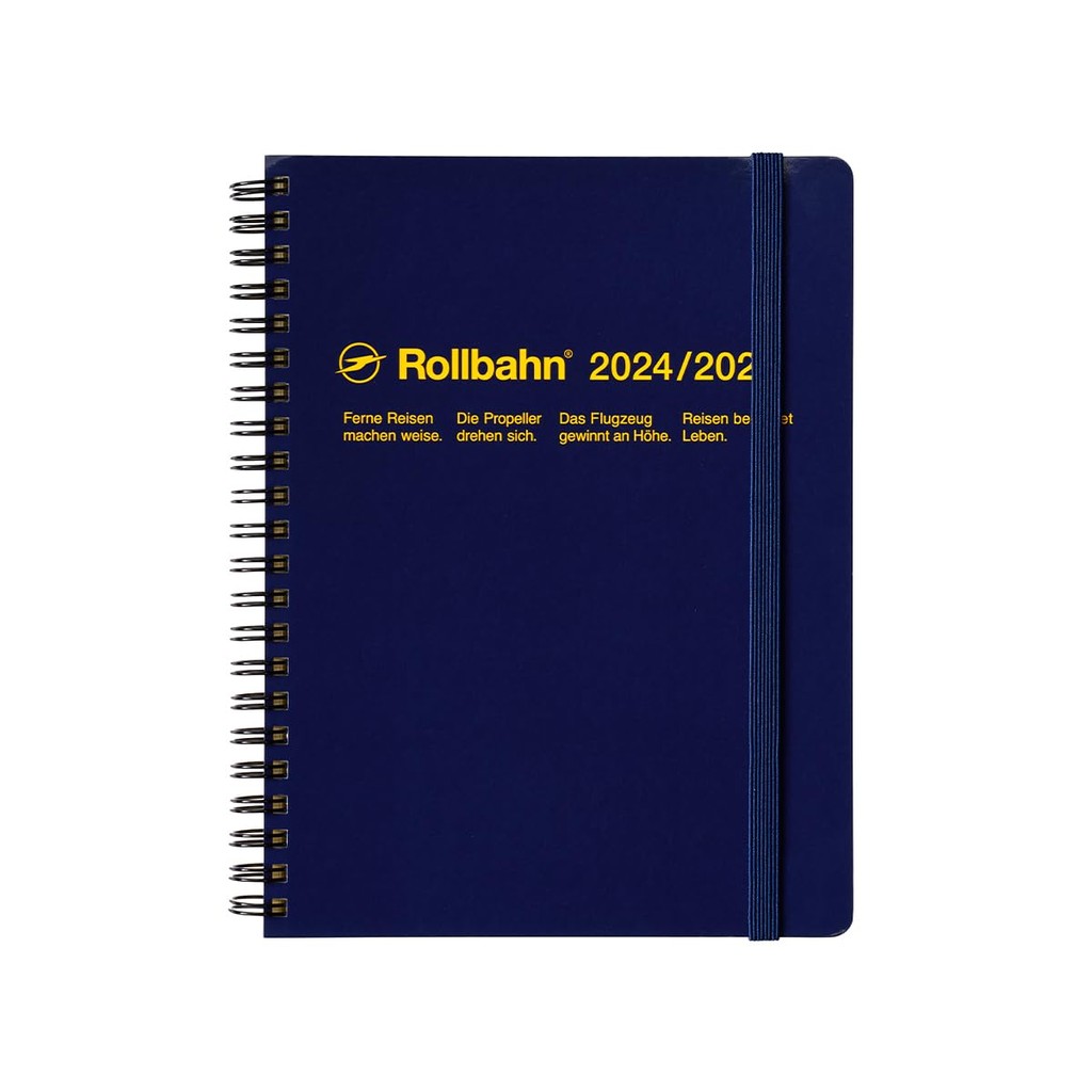 [Delfonics Notebook 2024-2025 Edition/Starting from March 2024] Rollbahn Diary A5 Schedule Book ...