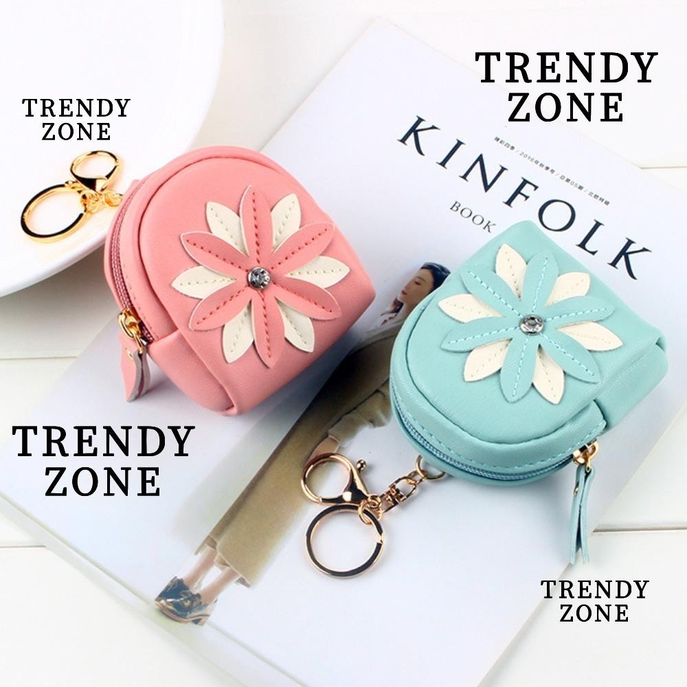 TRENDYZONE Mini Coin Purses, Pu Leather with Keyring Mini Backpack ...
