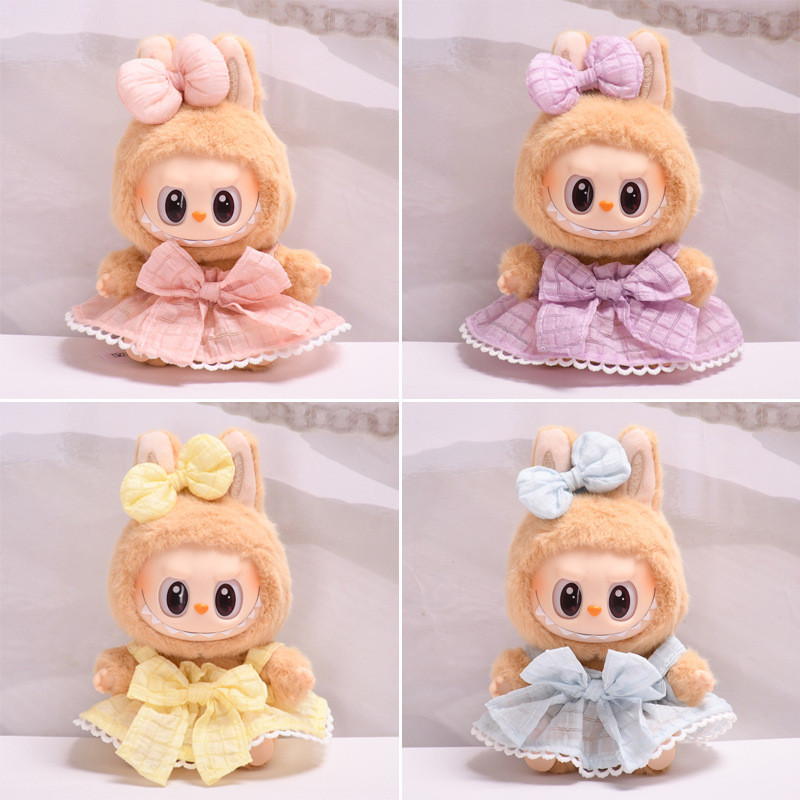 Labubu Doll Clothes Set Labubu V2 Clothes Accessories Clothing DIY Kid ...