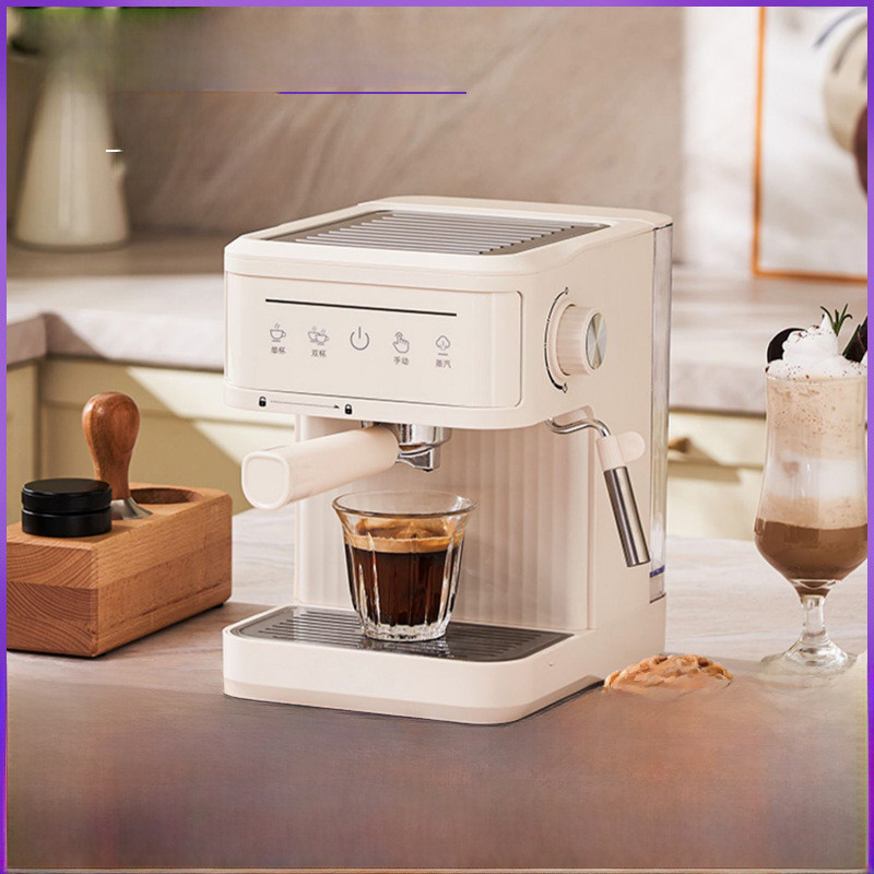 Italian Coffee Machine High Pressure Extraction Small Office Household ...
