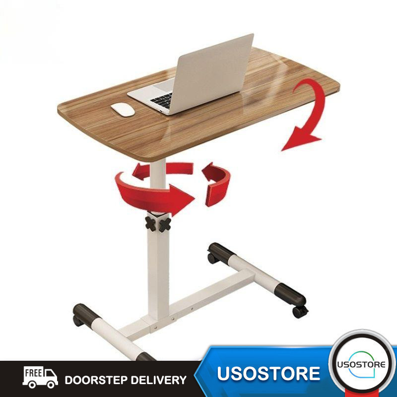 Foldable Table Movable Lifting Rotating Table Computer Table With ...