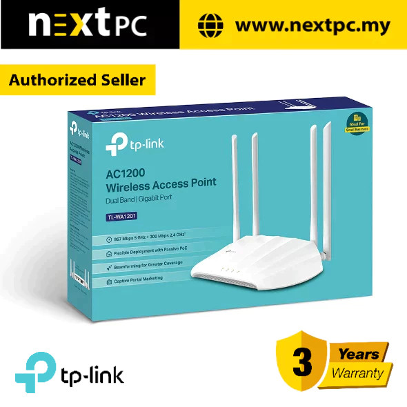[Ready Stock] TP-LINK TL-WA1201 AC1200 Wireless Access Point / 3 Years ...