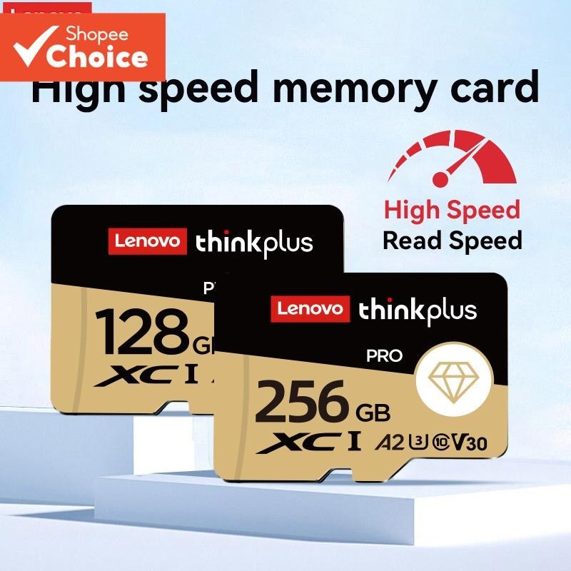 Lenovo-Select Micro SD-Memory-Card 32GB/64GB/128GB/256GB MicroSDXC 130 ...