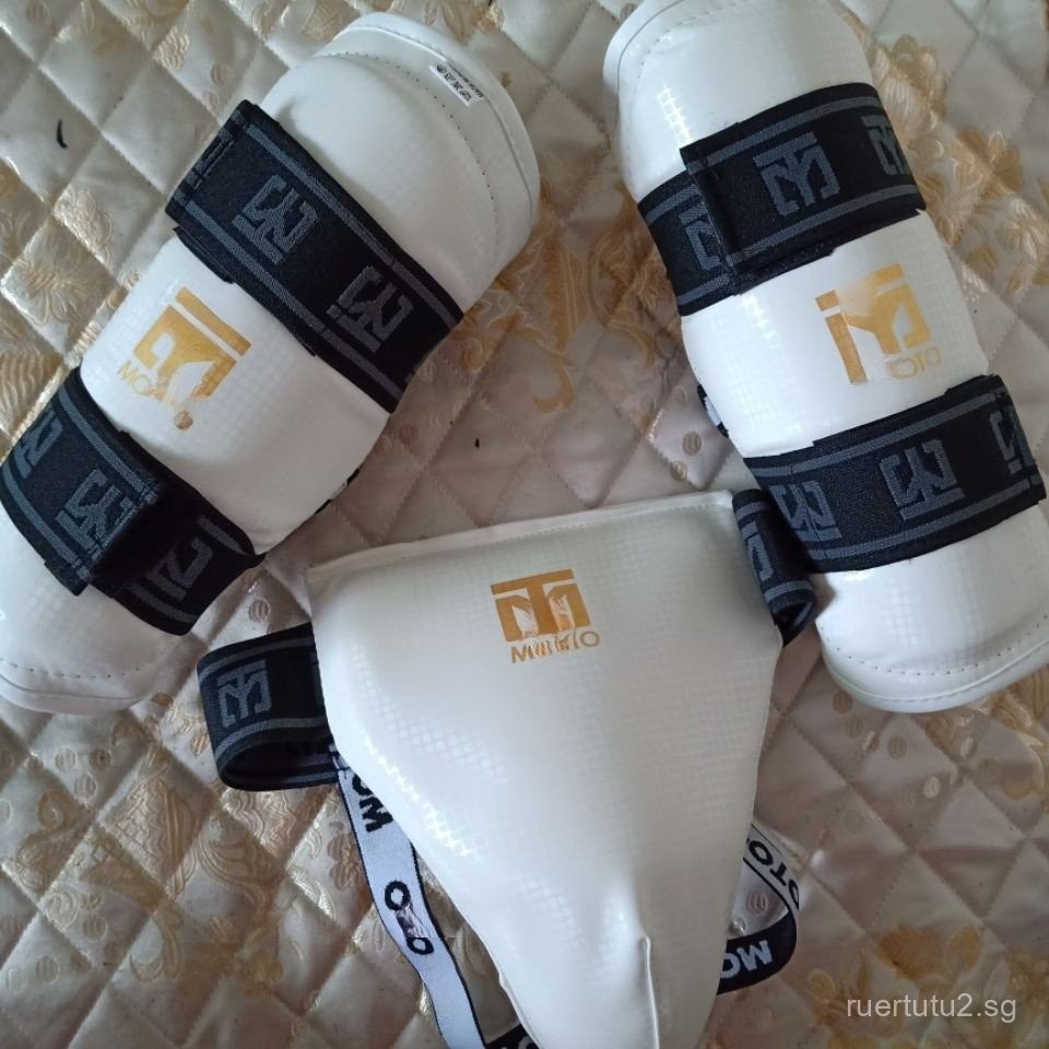 Taekwondo Arm Guards Leg Guards Full Set Karate Elbow Guards Martial ...