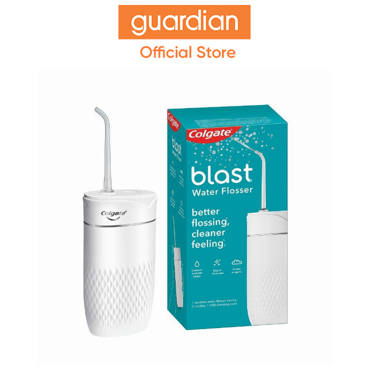 Colgate Blast Portable Water Flosser White | Shopee Singapore
