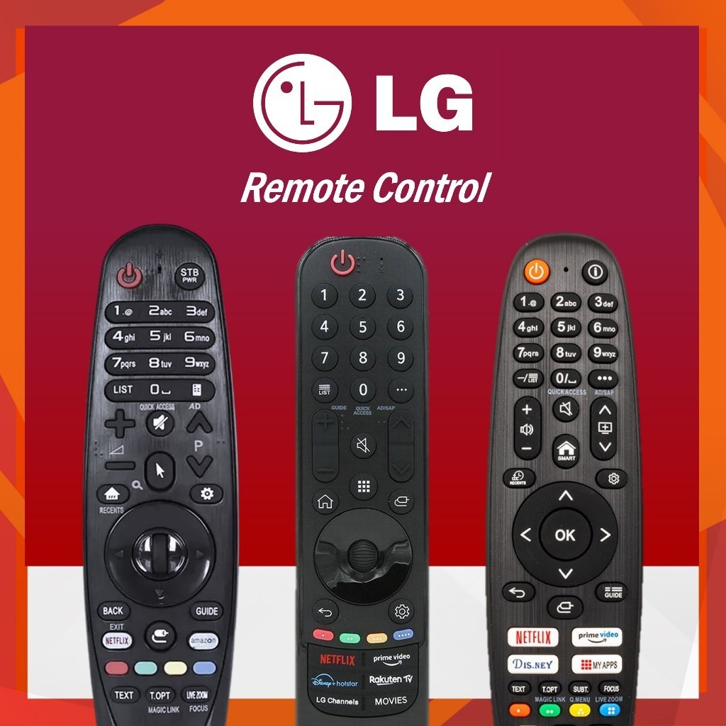 LG Smart TV Remote Infrared Magic Remote LG AN-MR650A RM-L1818 AN ...