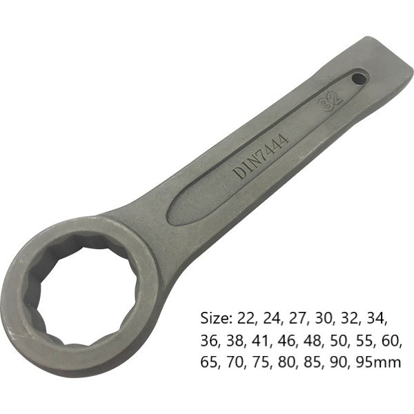 [SG STOCK] HAMMER RING WRENCH (22 - 75MM) Slogging Impact Striking ...