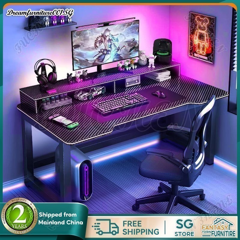 Computer Table Study Table Laptop Desk Organiser Office Table Gaming ...