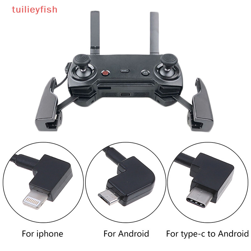 tuilieyfish OTG Micro type c usb cable for DJI Spark Mavic Pro RC SH Shopee Singapore