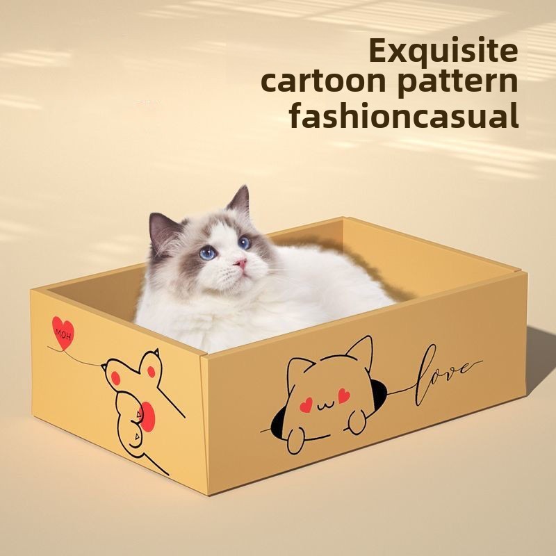[🔥SG InStock]Cat WOWO Cat Bed Grinding and Rest Oversized Cat Nest Cat ...