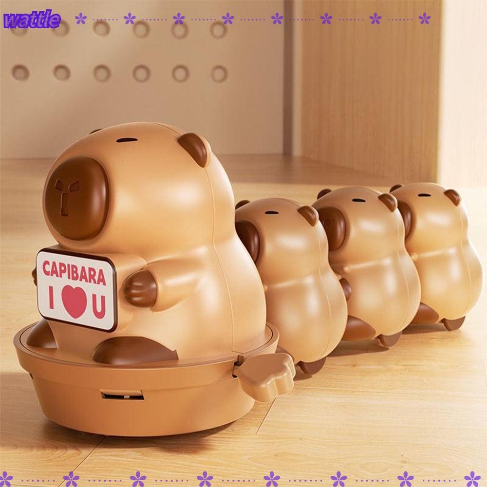 WATTLE Capybara Clockwork Toy, Cartoon Brown Capibara Wind Up Doll ...