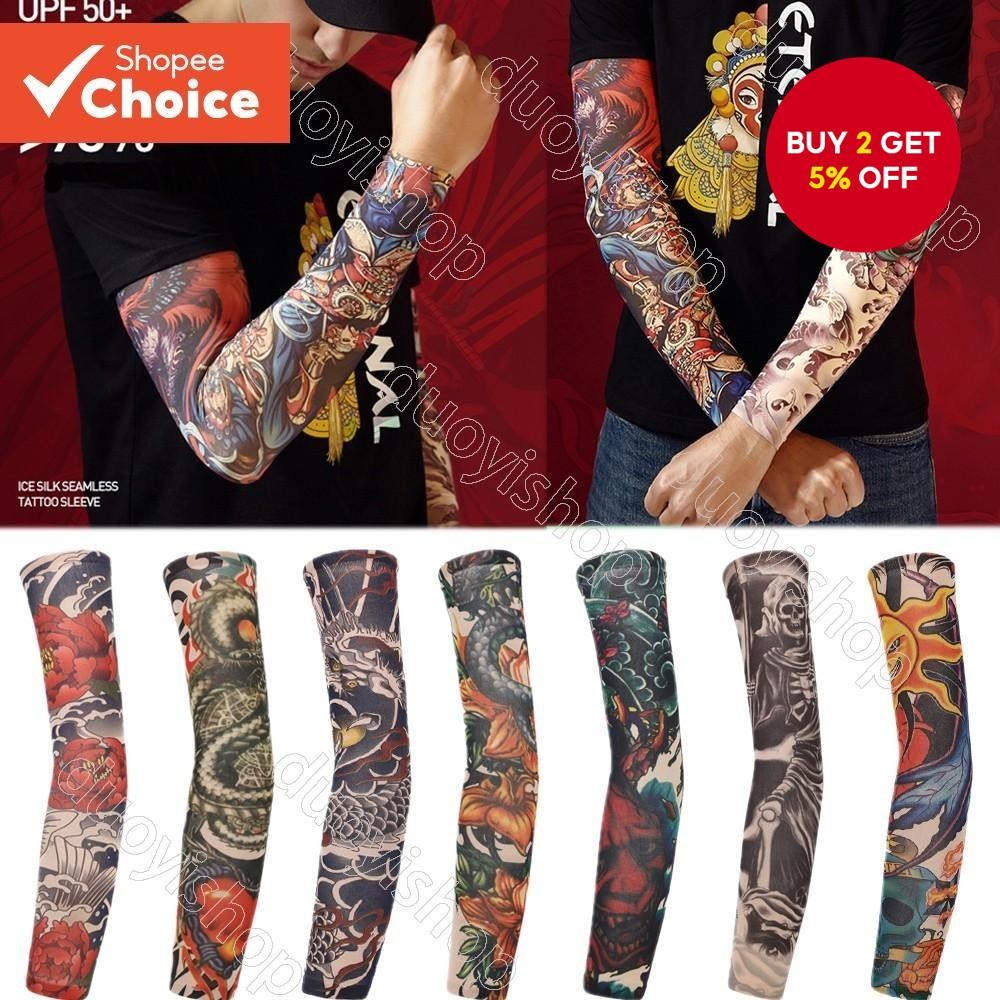 Set 1 Pair(2PCS)Anti-UV/Dust Hand Sock Arm Sleeves Ice Silk Fishing ...