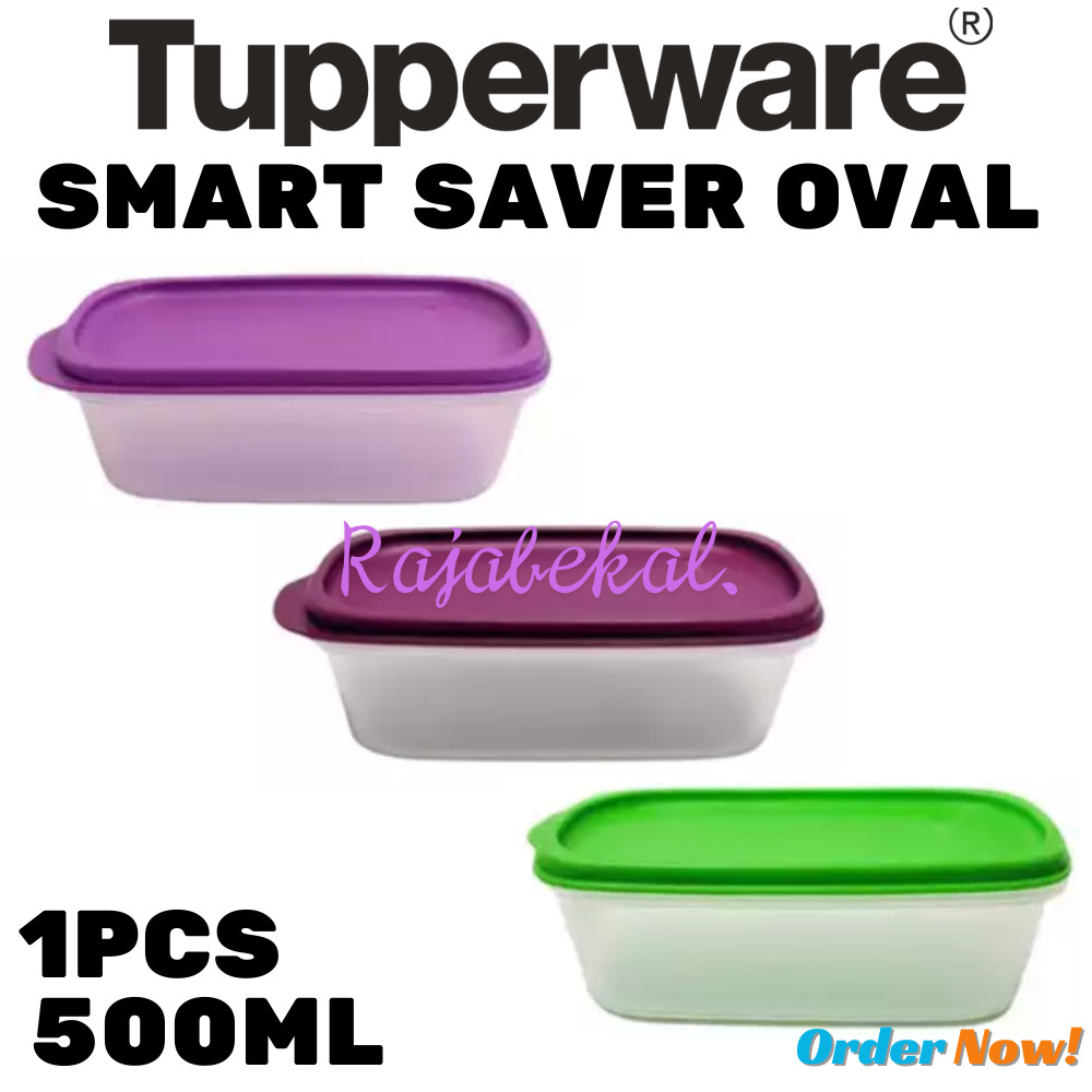 Tupperware Smart Saver Oval No. 1 Oval Food Container 1pcs | Shopee ...
