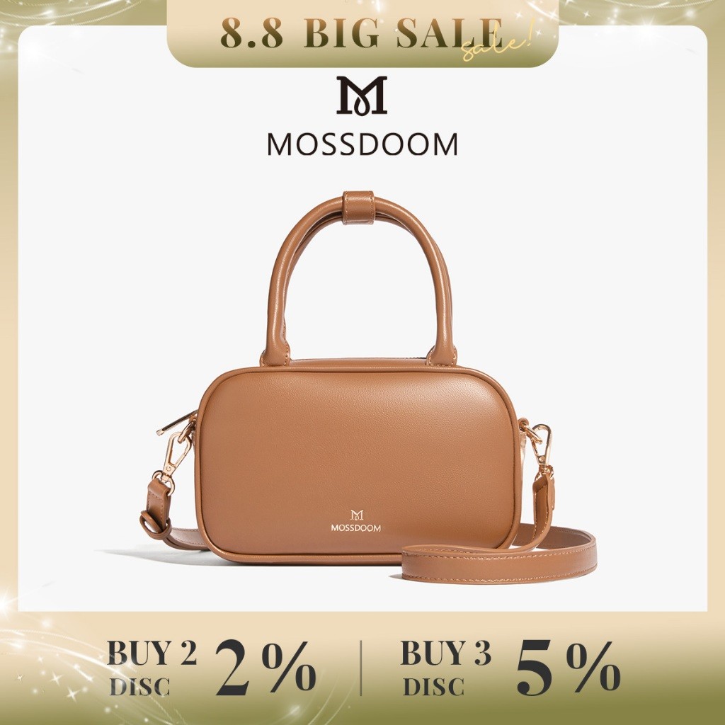 MOSSDOOM Women's Bag Maelle Bag Hand Bag Lying Women's Handbag | Shopee ...