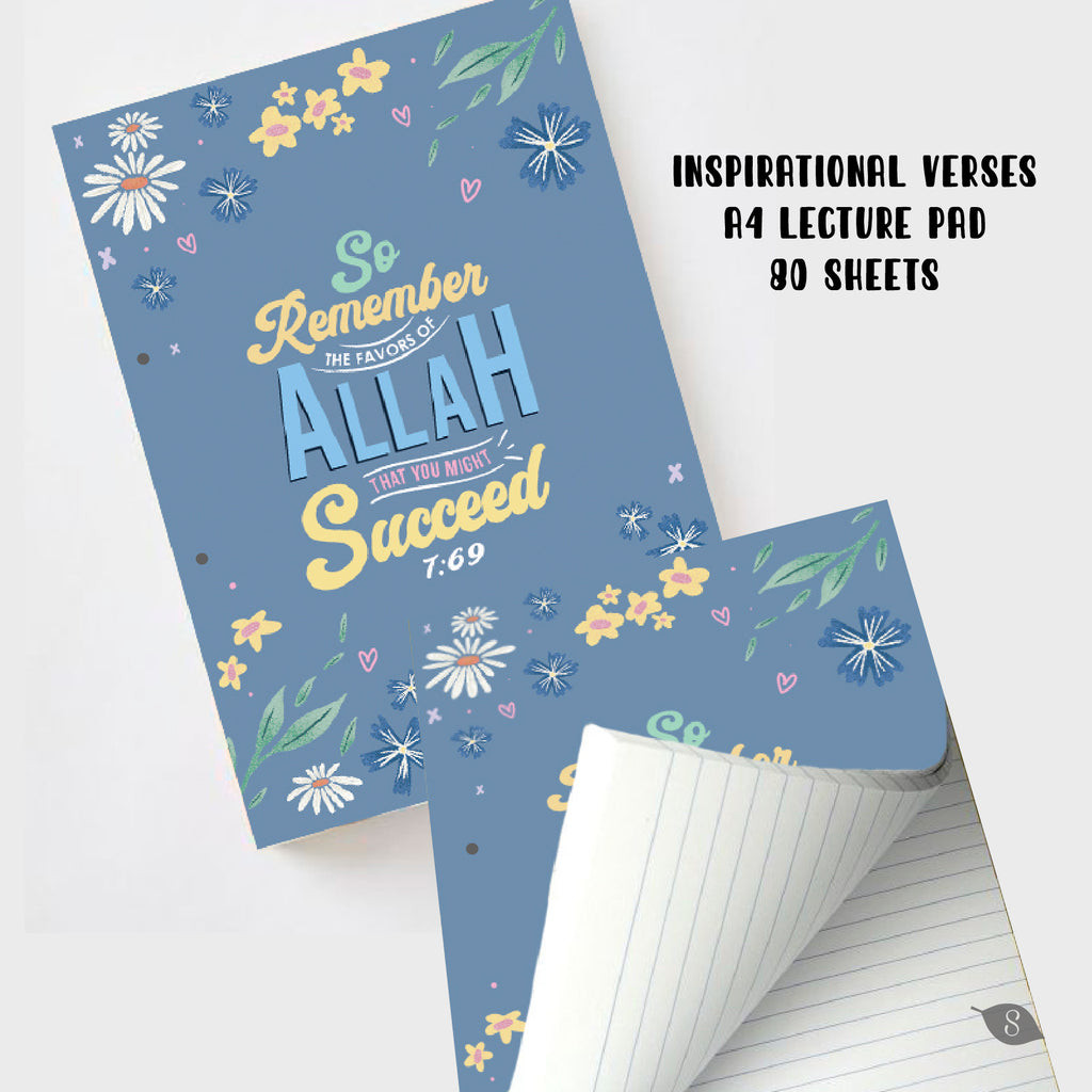 Faith Inspired Lecture Pad (5 Designs) | Shopee Singapore