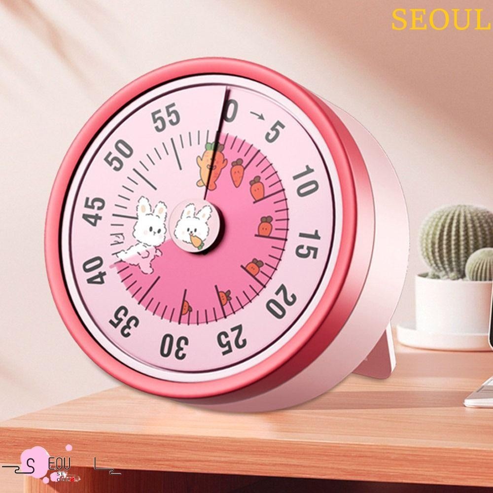 SEOUL Visual Timer, 60-Minute with Stand Mechanical Timer, Convenient ...