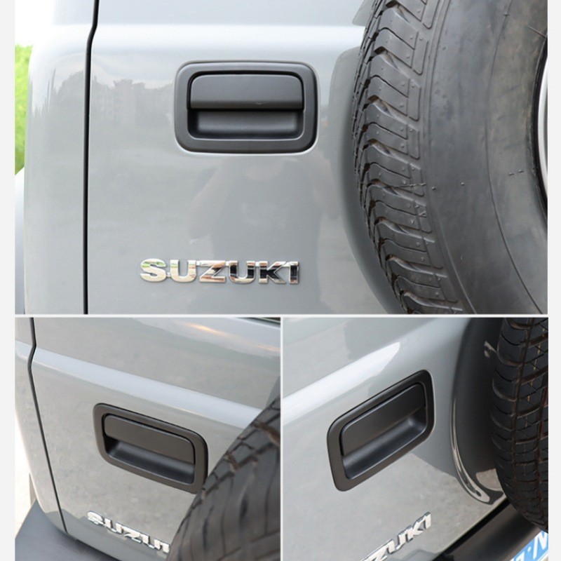 2018+suzuki Jimny JB64 JB74 Exterior Accessories Black Samurai Decoration Outer Sliding Door ...