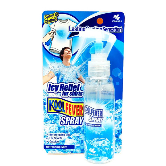 KOOLFEVER Spray Refreshing Mint Icy Relief 100ML (SHELF LIFE: 3 YEARS ...