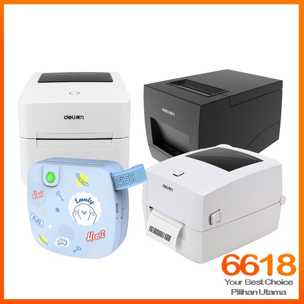 Deli Pencetak Terma Waybill Pejabat Deli Office Thermal Printer ...