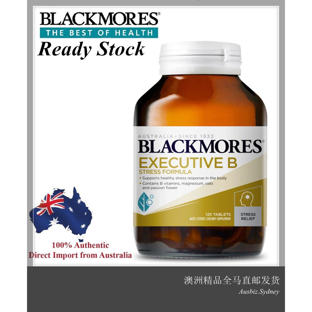 [Ready Stock EXP: 03/2027] Blackmores Executive Vitamin B Stress ...