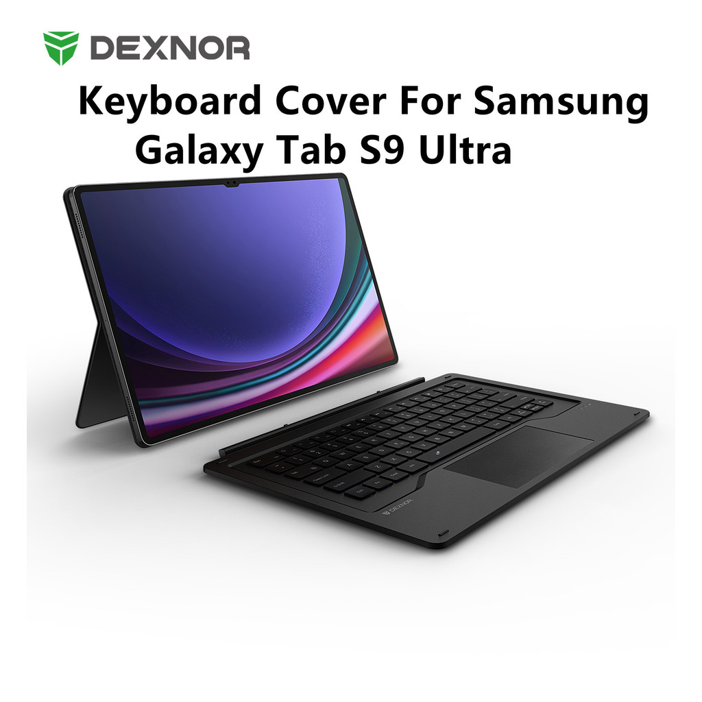 Dexnor Keyboard Case for Samsung Galaxy Tab S10 Ultra/S9 Ultra Keyboard 14.6 Inch Magnetic ...