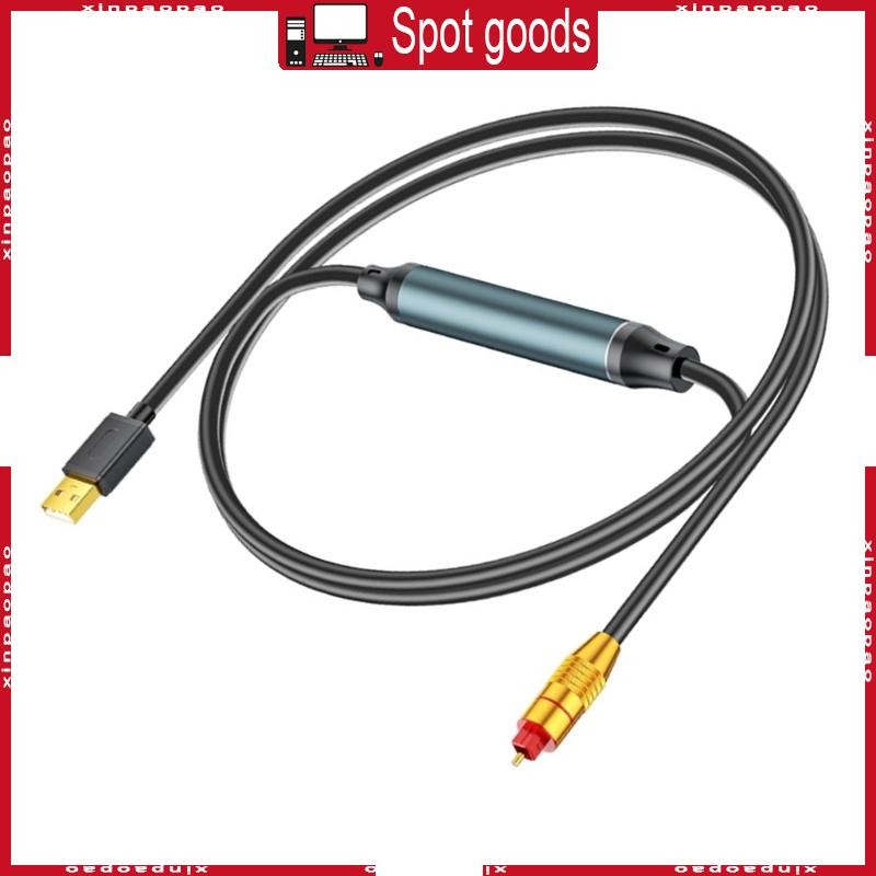 XI USB to Fiber Optical Sound Sound Converters Cable SPDIF Port ...