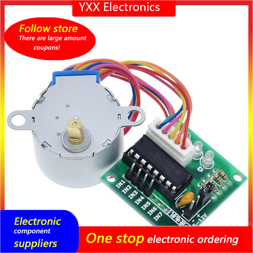 1LOTS 28BYJ-48-5V 4 phase Stepper Motor+ Driver Board ULN2003 for ...