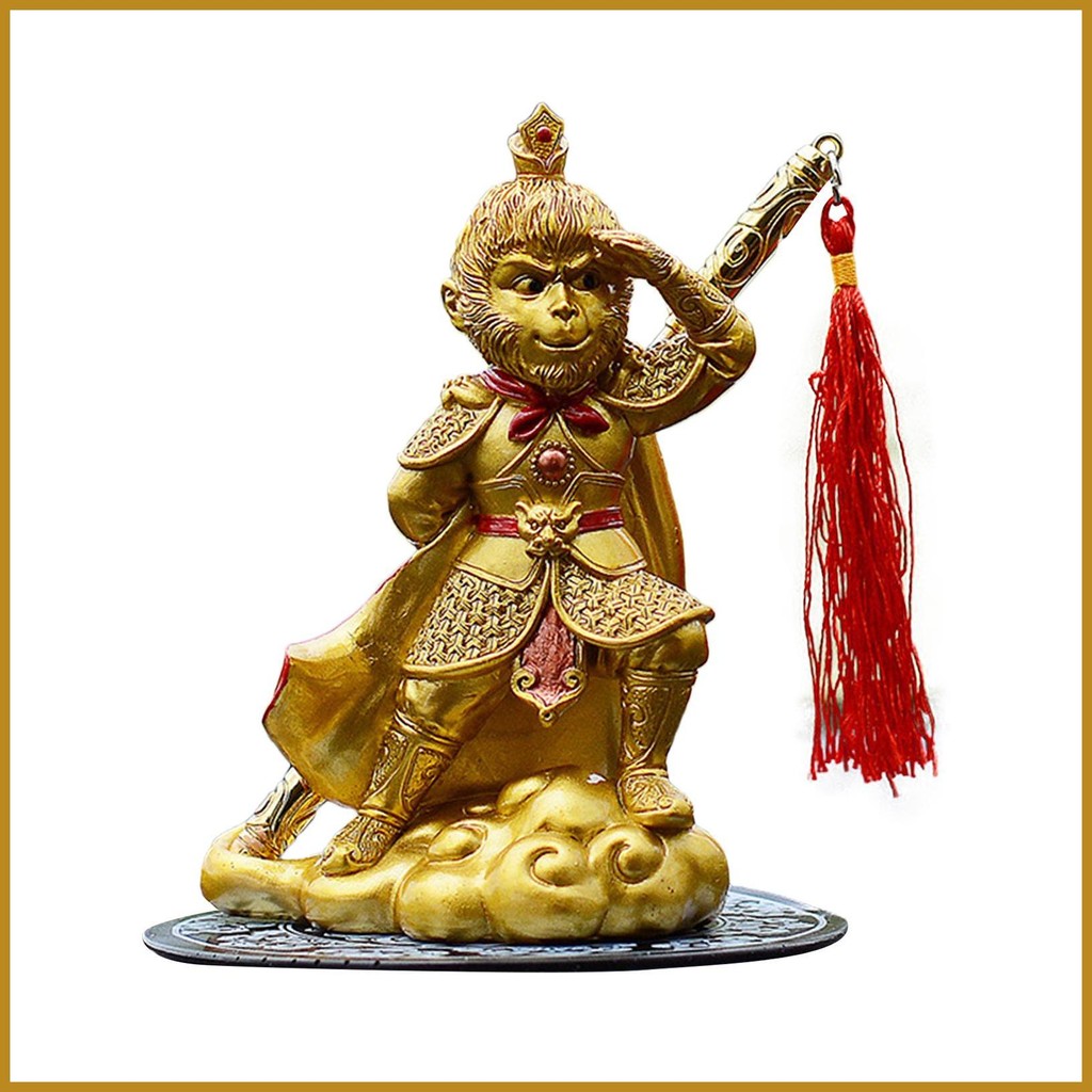 Monkeys Dashboard Decorations Monkey Figurine Vivid Dashboard Decorations Resin Detachable ...