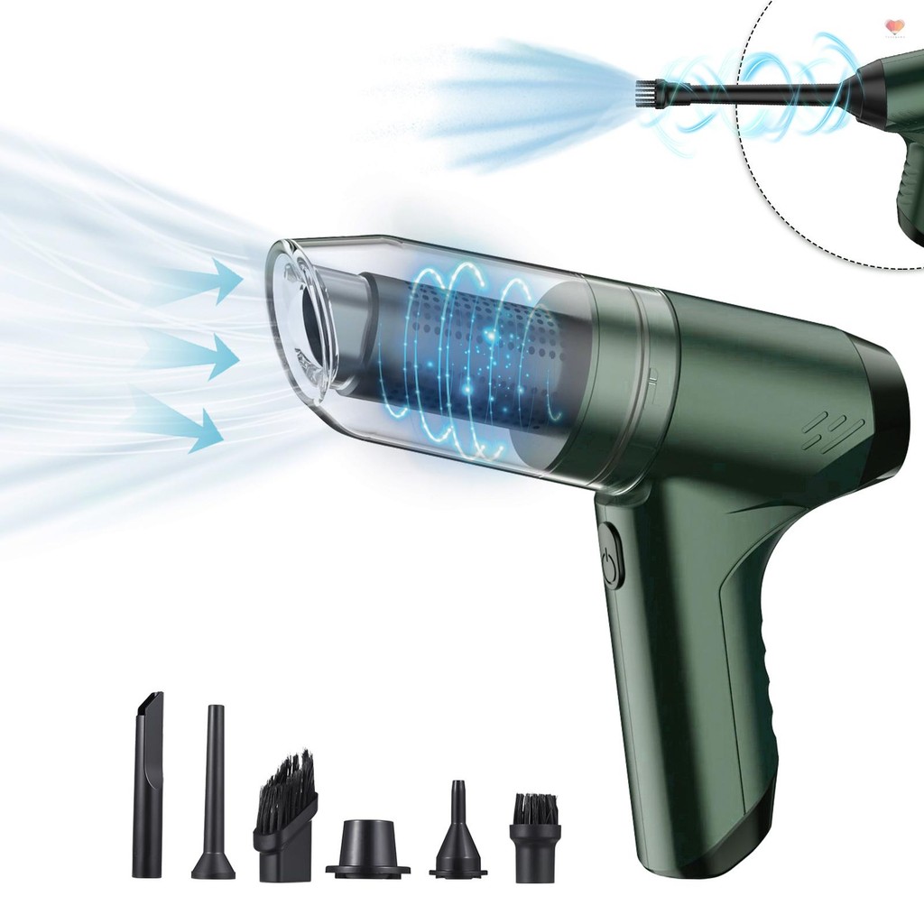 Handheld Vacuum Cordless 19000Pa Powerful Suction and Blowing 3 in 1 ...