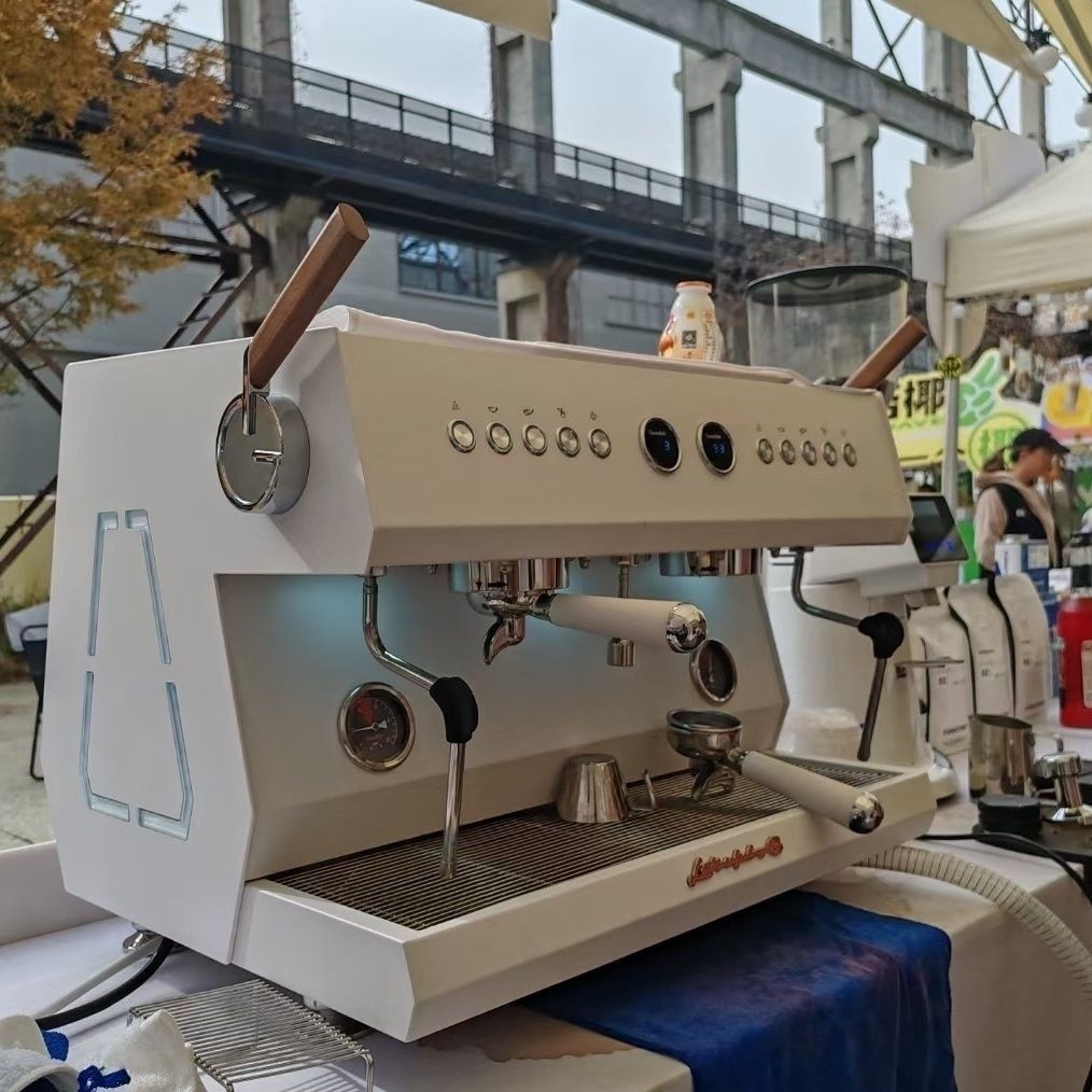 GemileCRM3211Knight 4 Th Generation Double-Head Coffee Machine ...