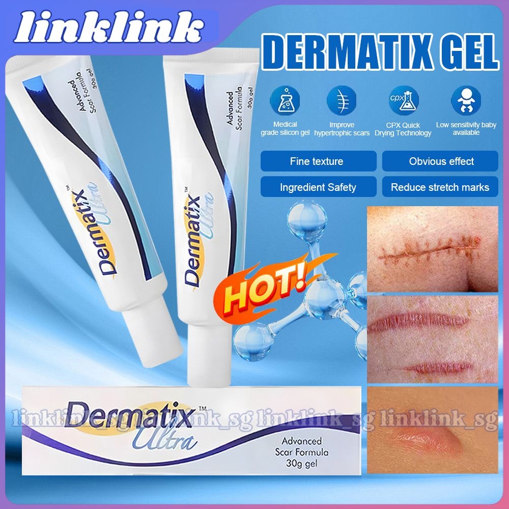 Dermatix Ultra Original Acne Scar Gel Scar Reduction Cream Dermatic ...