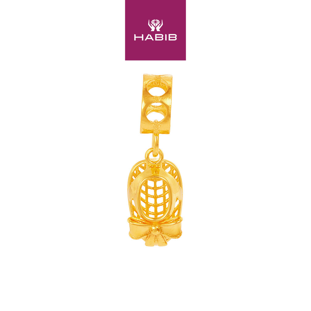 HABIB 916/22K Yellow Gold Charm PPC05-PDRY0824(B) | Shopee Singapore
